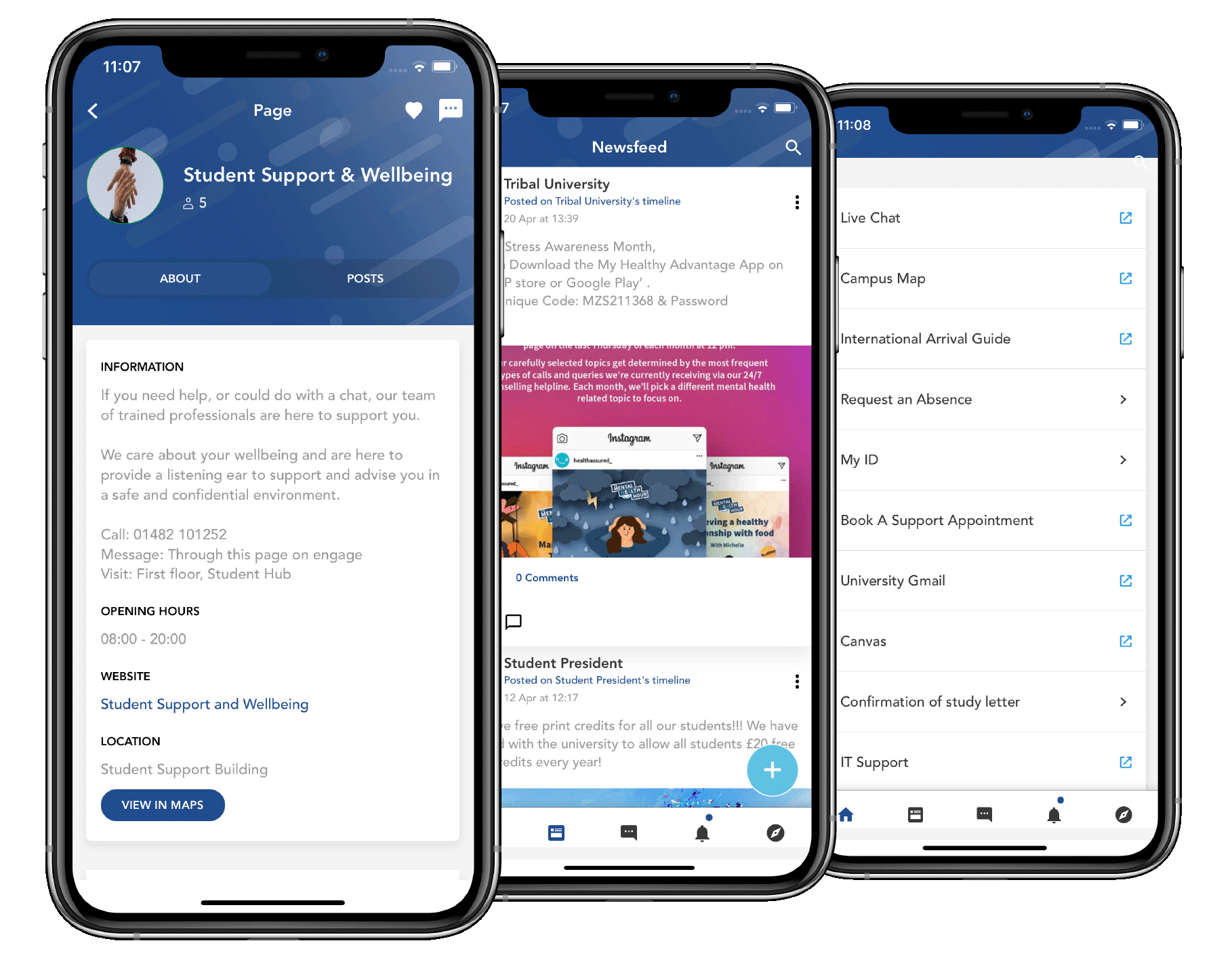 Student Support and Wellbeing Brochure